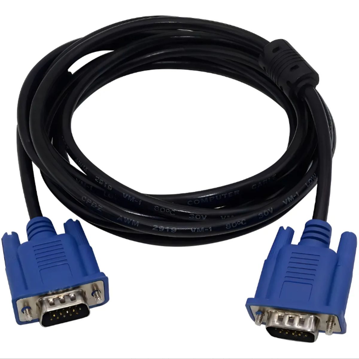 GENERICO Cable Vga Largo 1.5 Metro Macho A Macho Monitor Pc Proyector ...