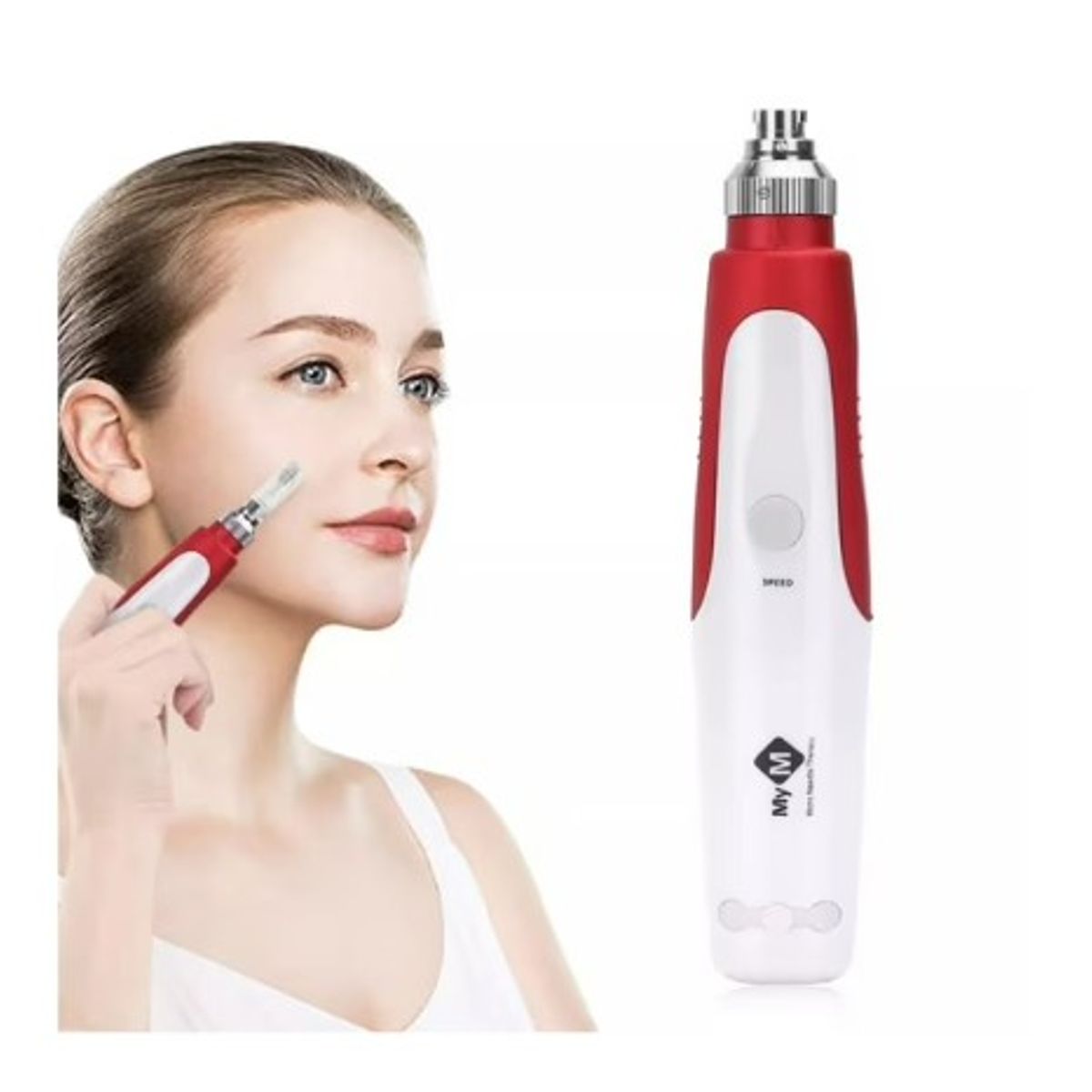 MOVI MyM DermaPen Pro Microagujas Premium para Rejuvenecimiento Facial ...