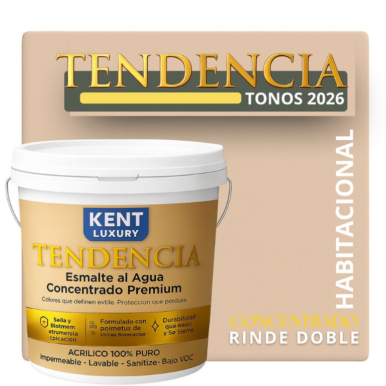 PINTURA ESMALTE AGUA CONCRENTRADO TENDENDIA - MATE - TINETA 10L LULLED ...