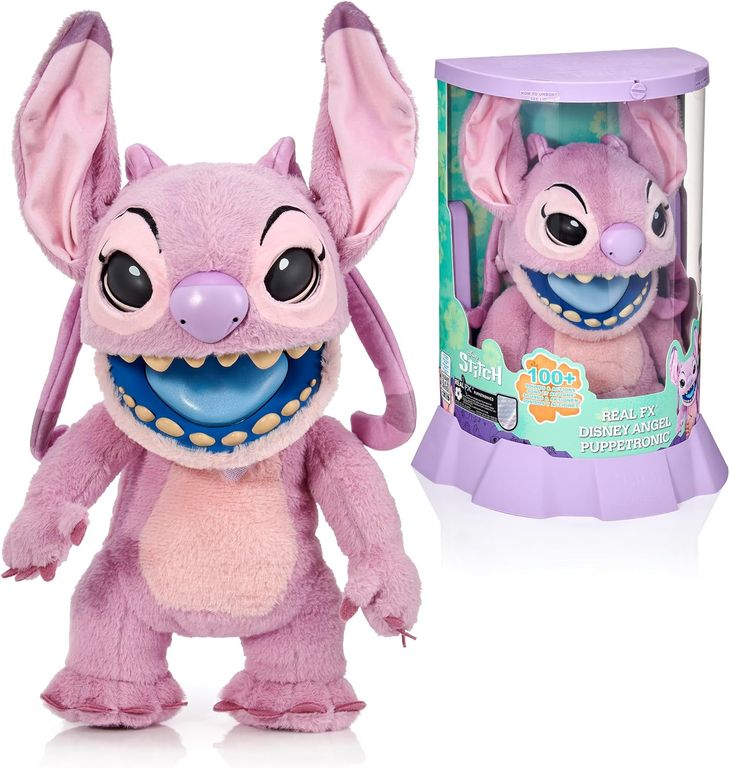 DISNEY INTERACTIVE Peluche Animatronic Angel Stitch Rosado | falabella.com