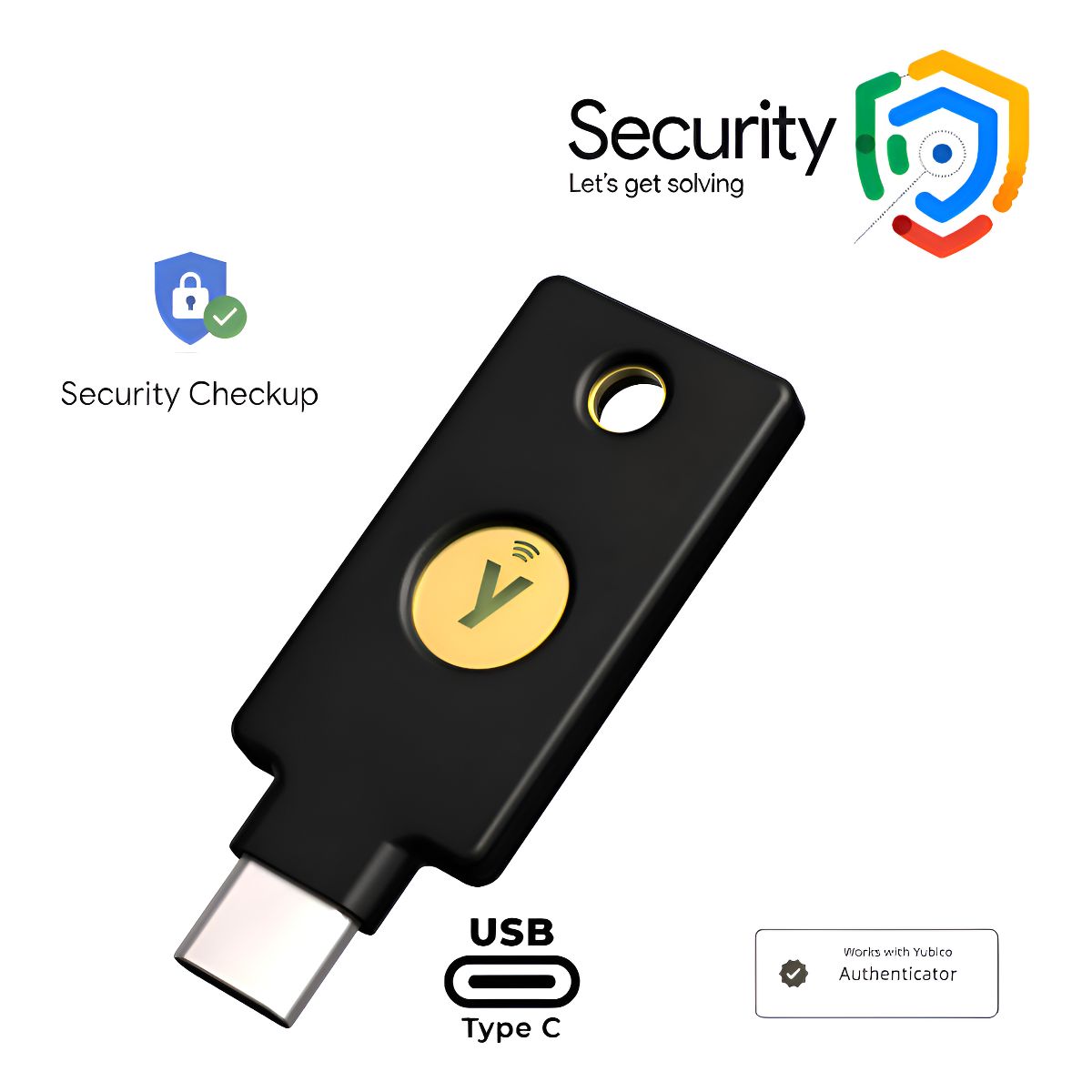 YUBICO Yubico Yubikey Security Key Llave Seguridad Nfc Usb C Modelo ...