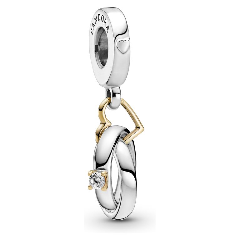 PANDORA Charm De Plata Colgante Anillos Mujer Pandora | Falabella Chile
