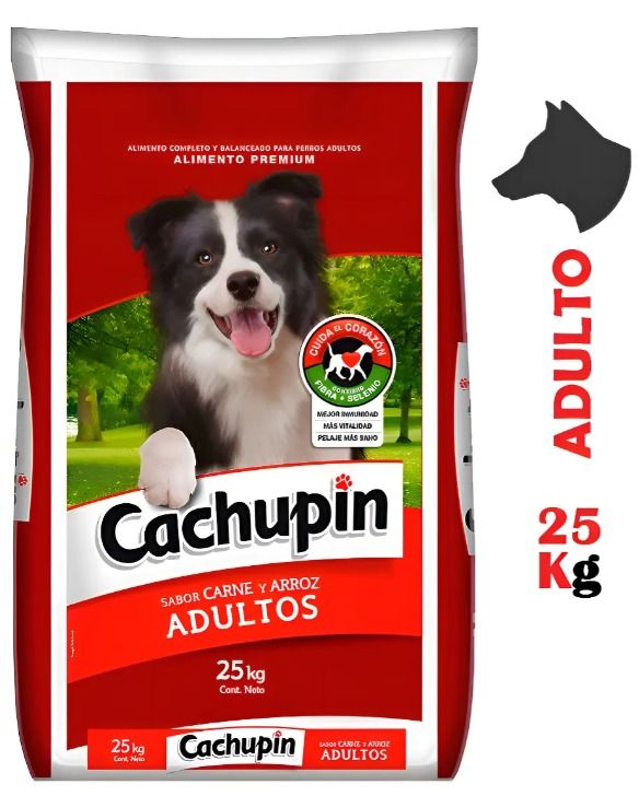 Cachupin Adulto Sabor Carne Y Arroz De 25kg | Sodimac Chile