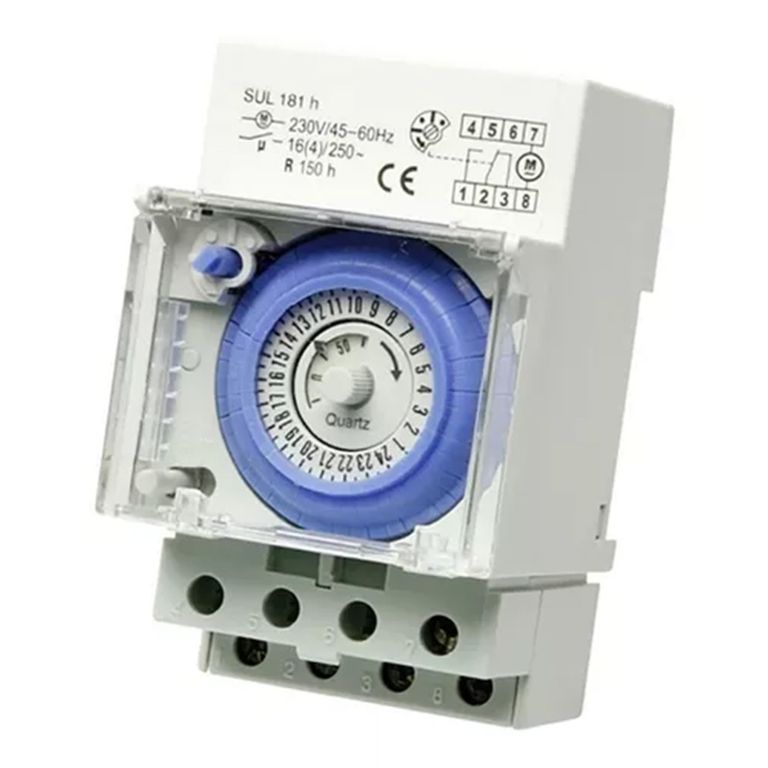 Timer Analógico Mecánico Para 24 Horas Con Batería. | Sodimac Chile