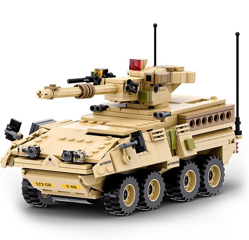 AZULAMAR Juguete Bloques Militar Vehículo Todoterreno Regalo Vehículo ...