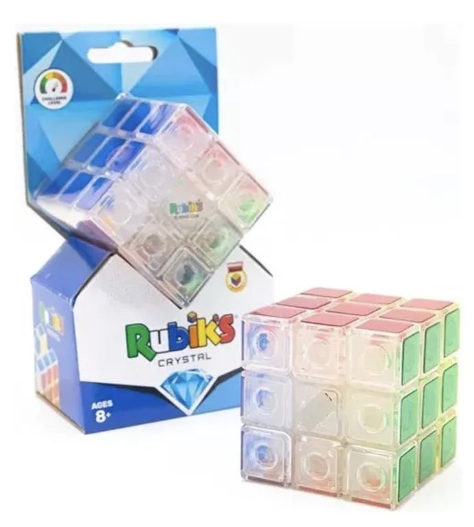 HASBRO Cubo Rubiks Crystal 3x3 - Rubik Original | Falabella Chile