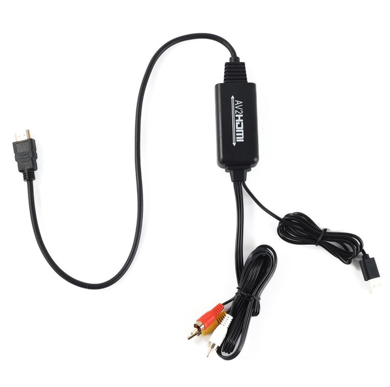 GENERICO Convertidor AV a HDMI con Cable Tricolor RCA | Falabella Chile