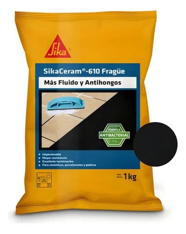 SIKA SIKACERAM 610 FRAGUE NEGRO Bolsa 5Kg | falabella.com