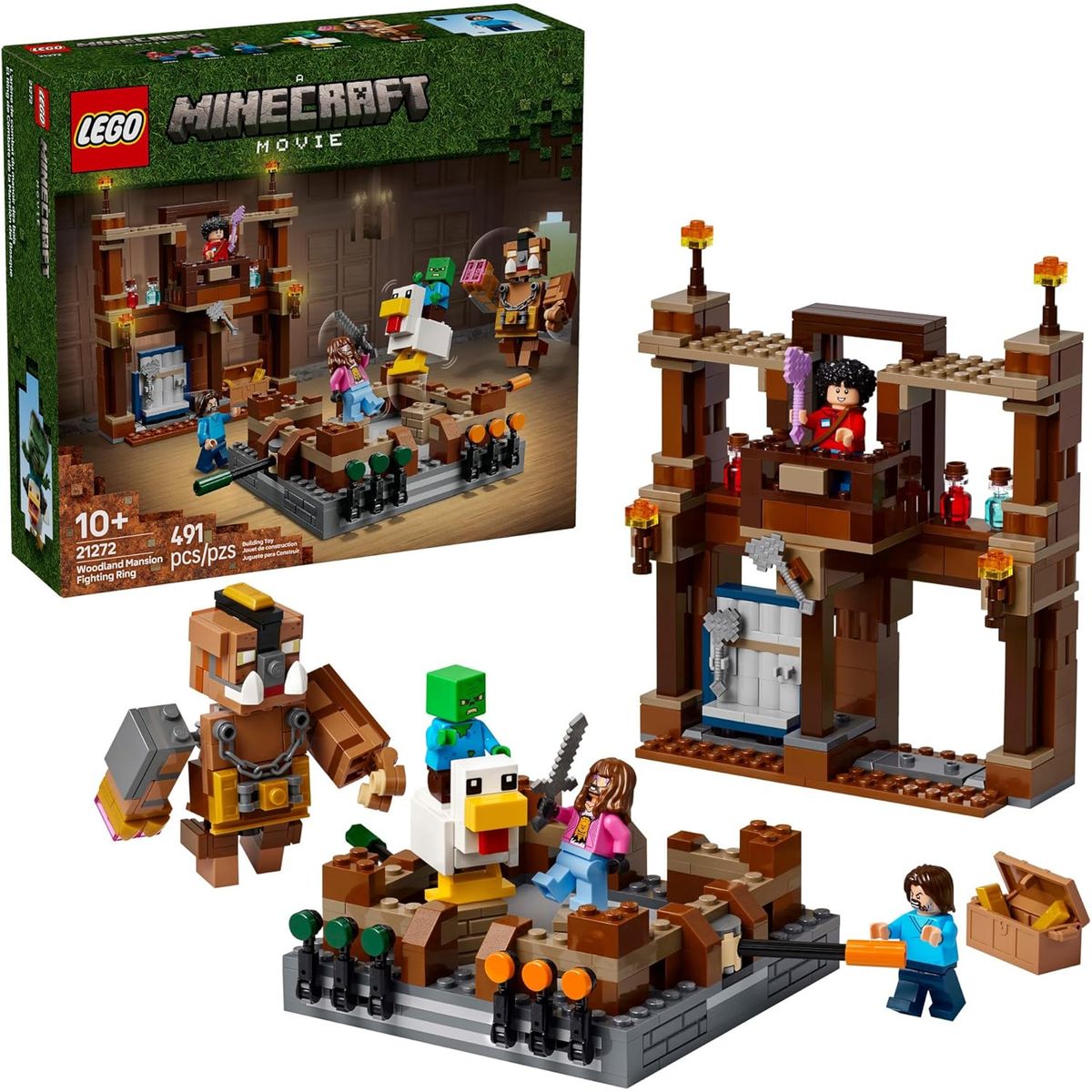 LEGO LEGO Minecraft Mansión del bosque set 21272 | Falabella Chile