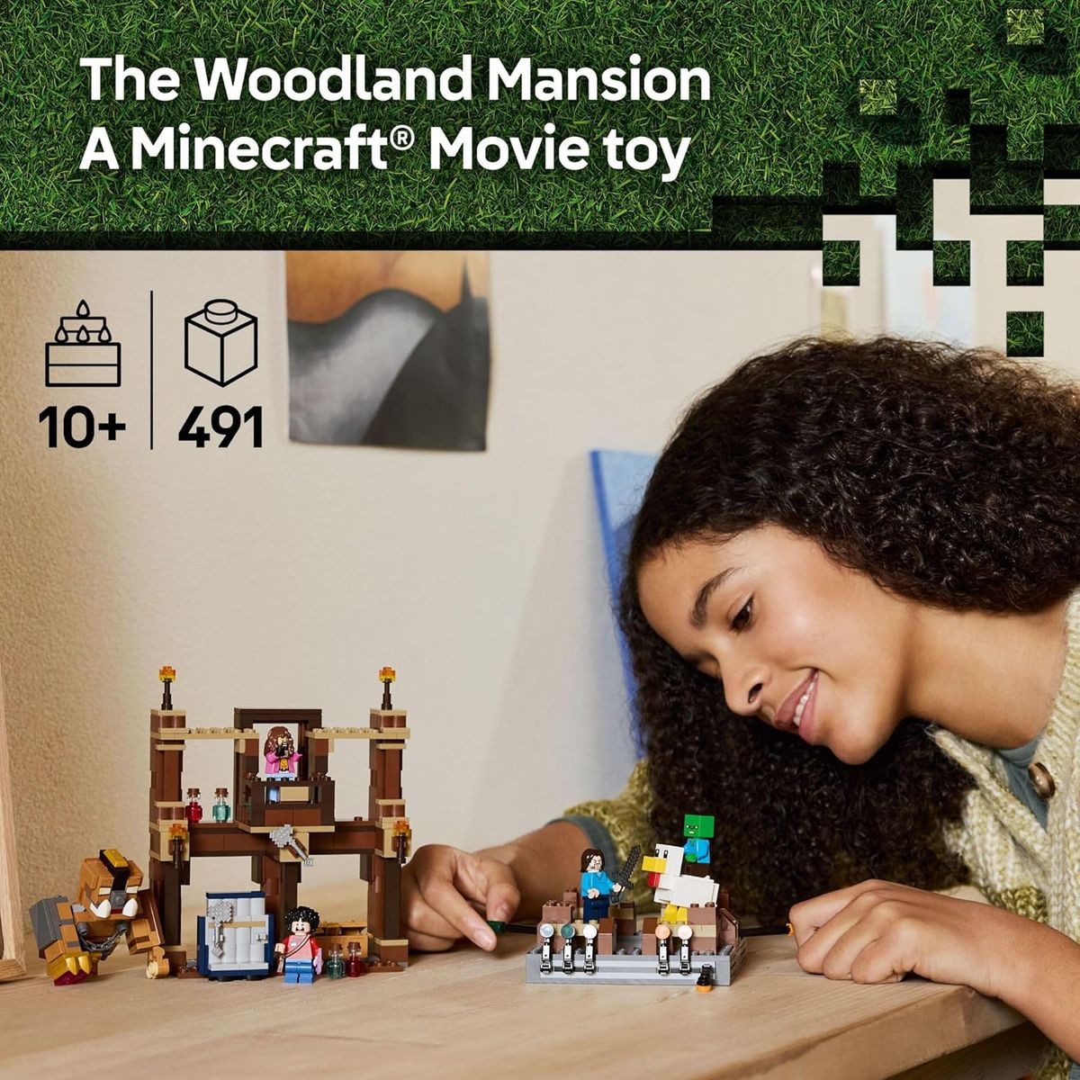 LEGO LEGO Minecraft Mansión del bosque set 21272 | Falabella Chile