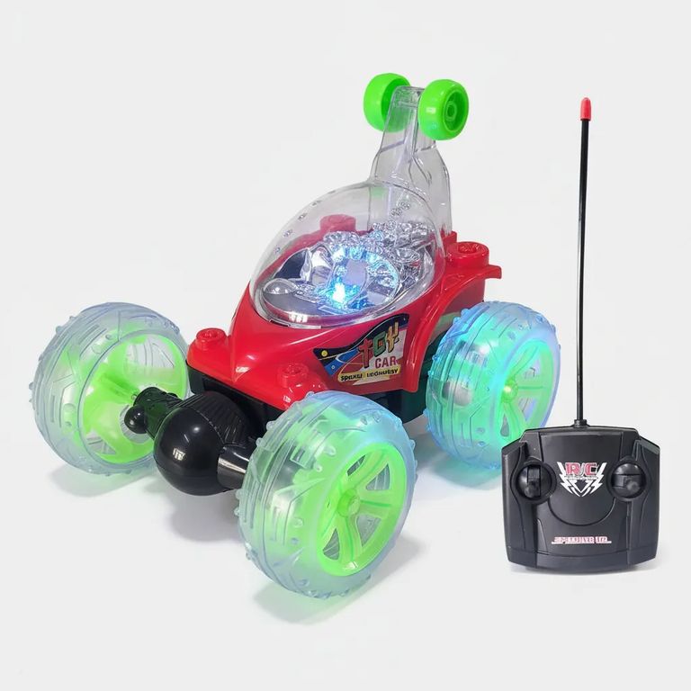 GENERICO Auto Loco Giro 360 Con Luces Recargable Control Remoto ...