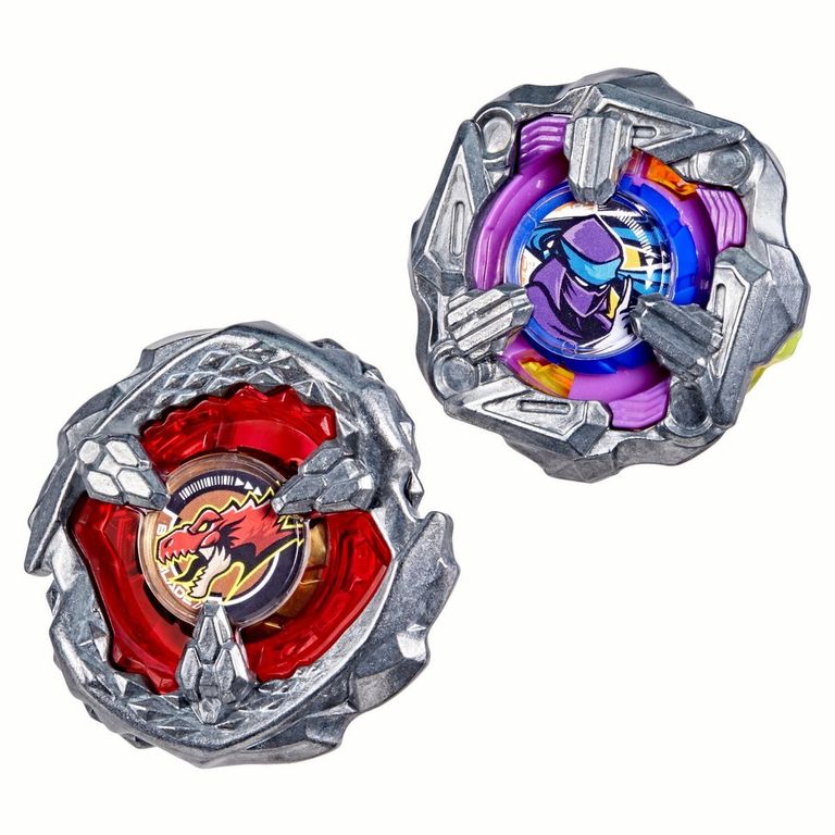BEYBLADE Beyblade Dual Pack X-Beat Tyranno 4-70q-Knife Shinobi 4-80hn ...