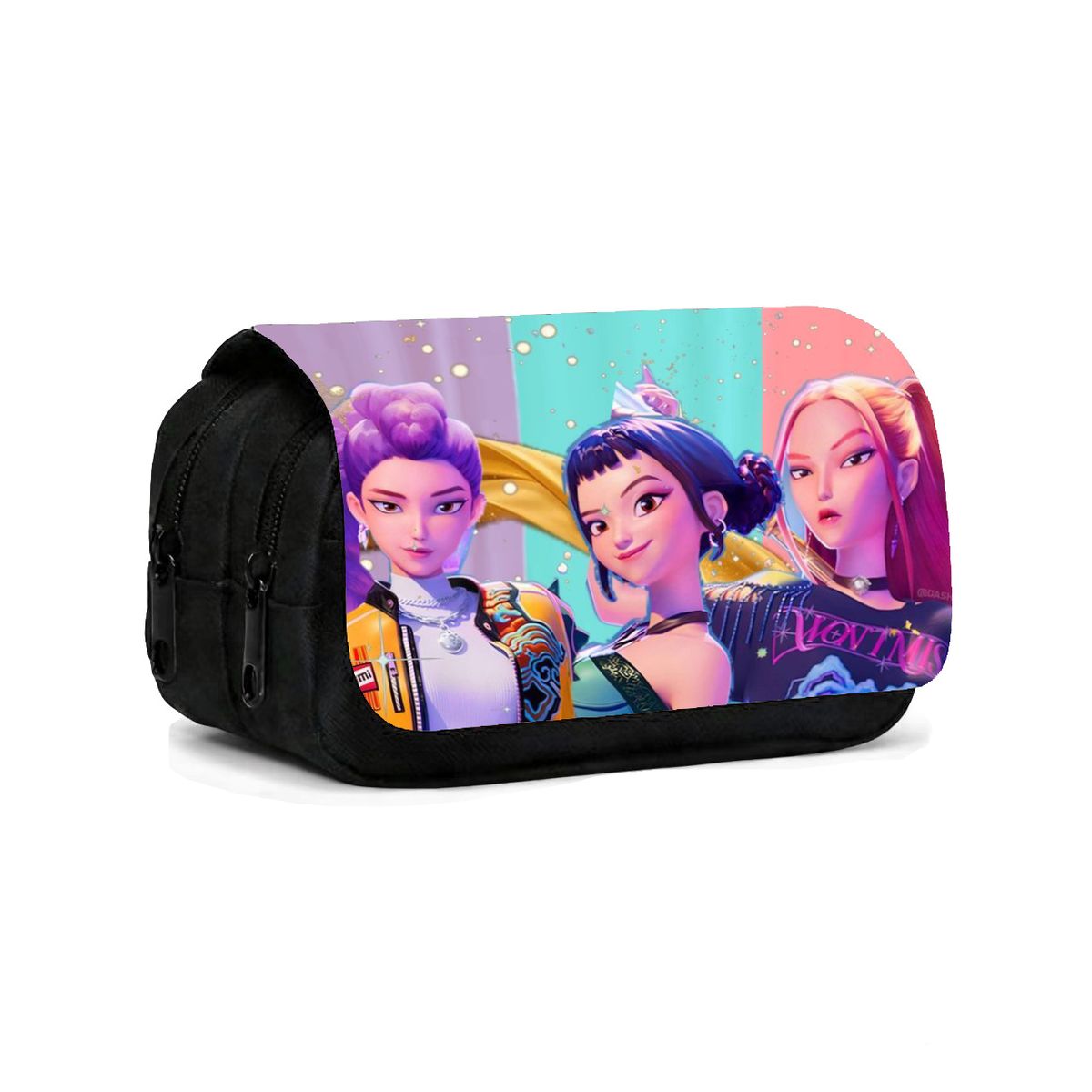 TIOZONEY Estuche portátil multicapa para lápices Kpop Demon Hunters ...