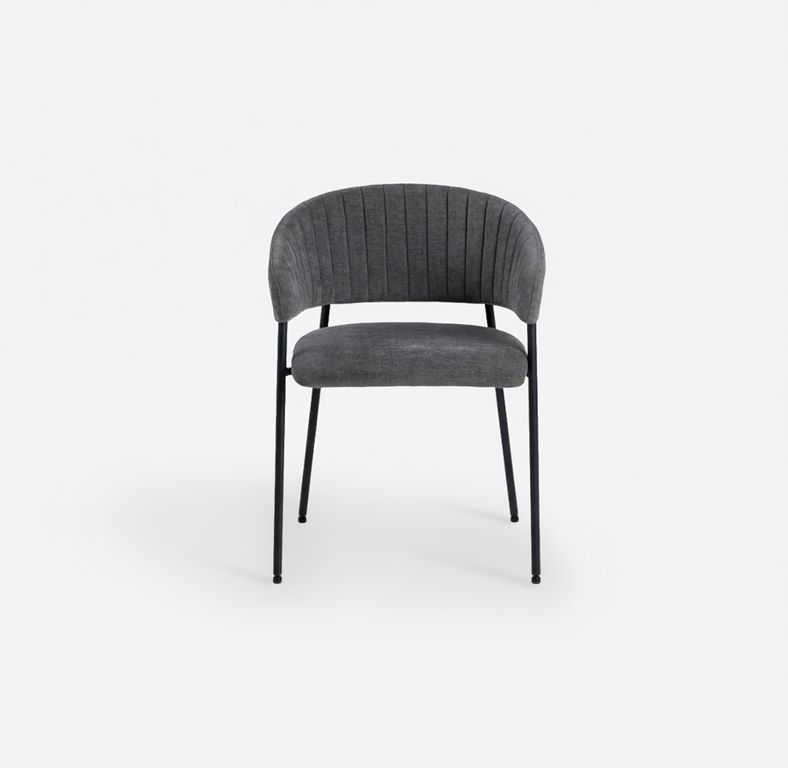 MILK Silla Comedor Ann II Gris Oscuro | Falabella Chile