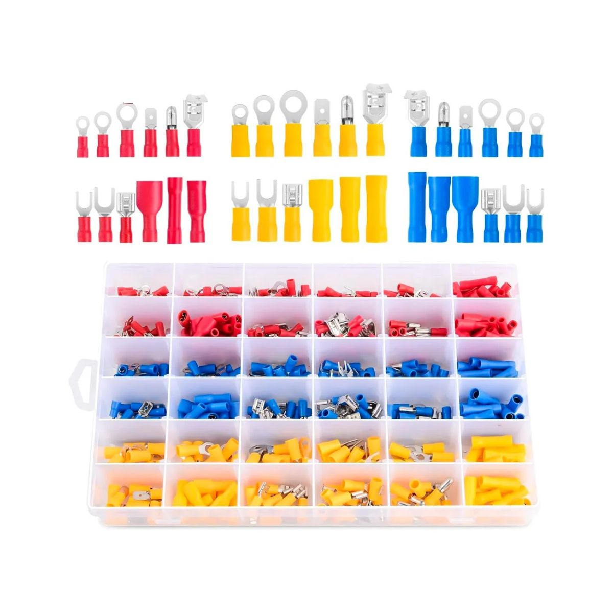 IMPORTCLICK Kit Terminales Conector Cable Eléctrico Aislado | falabella.com