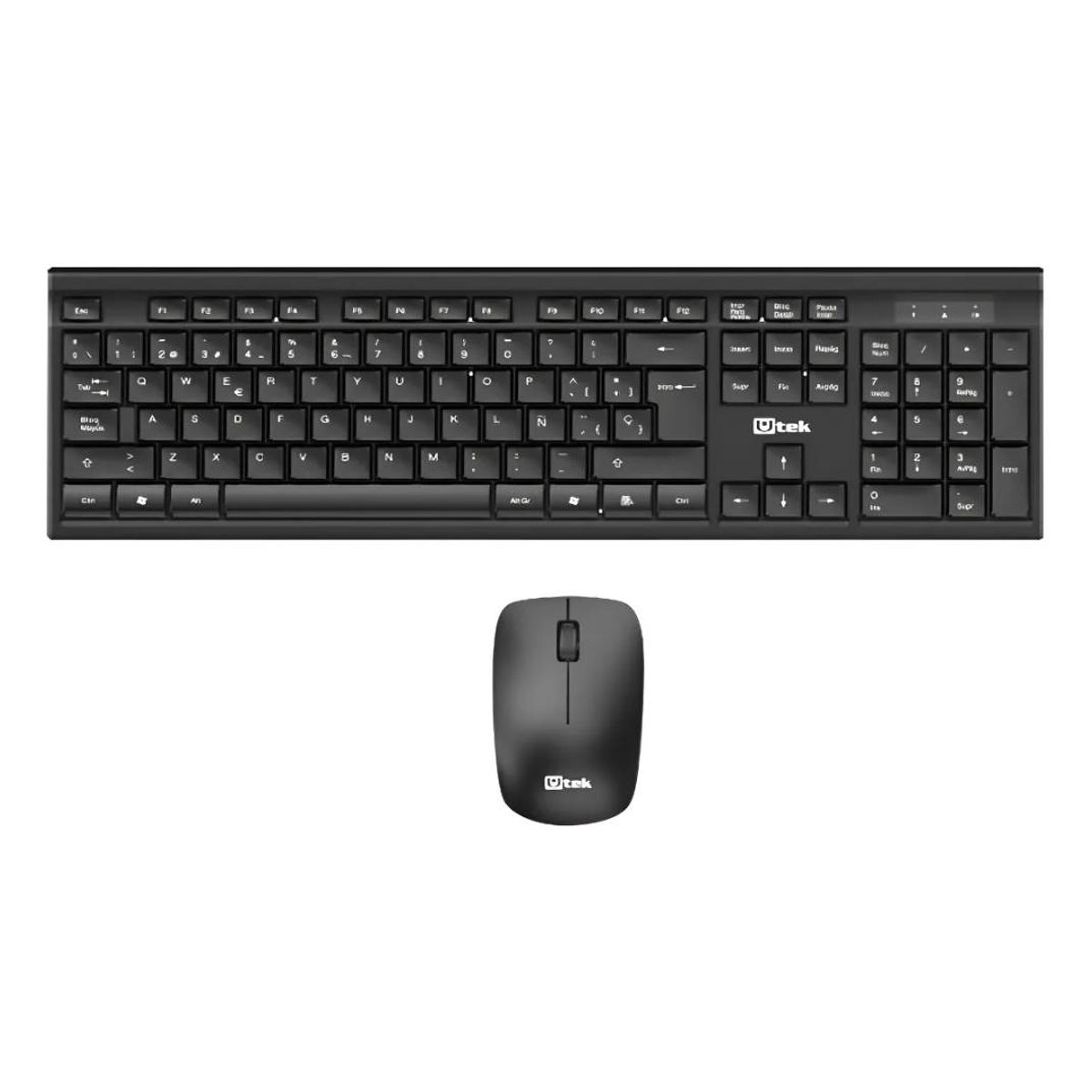 UTEK Kit De Teclado Y Mouse Inalámbrico Utek Ut-ktd450w Español ...