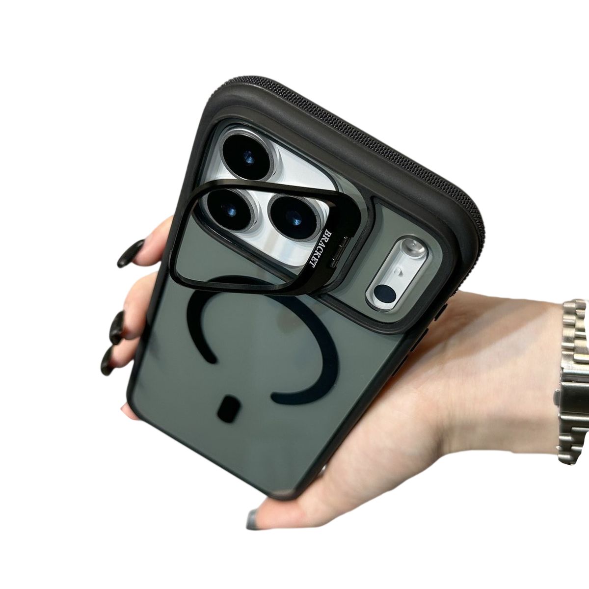 DEVIA Kit Carcasa Lamina HD para iPhone 17 Pro Max Bracket | falabella.com