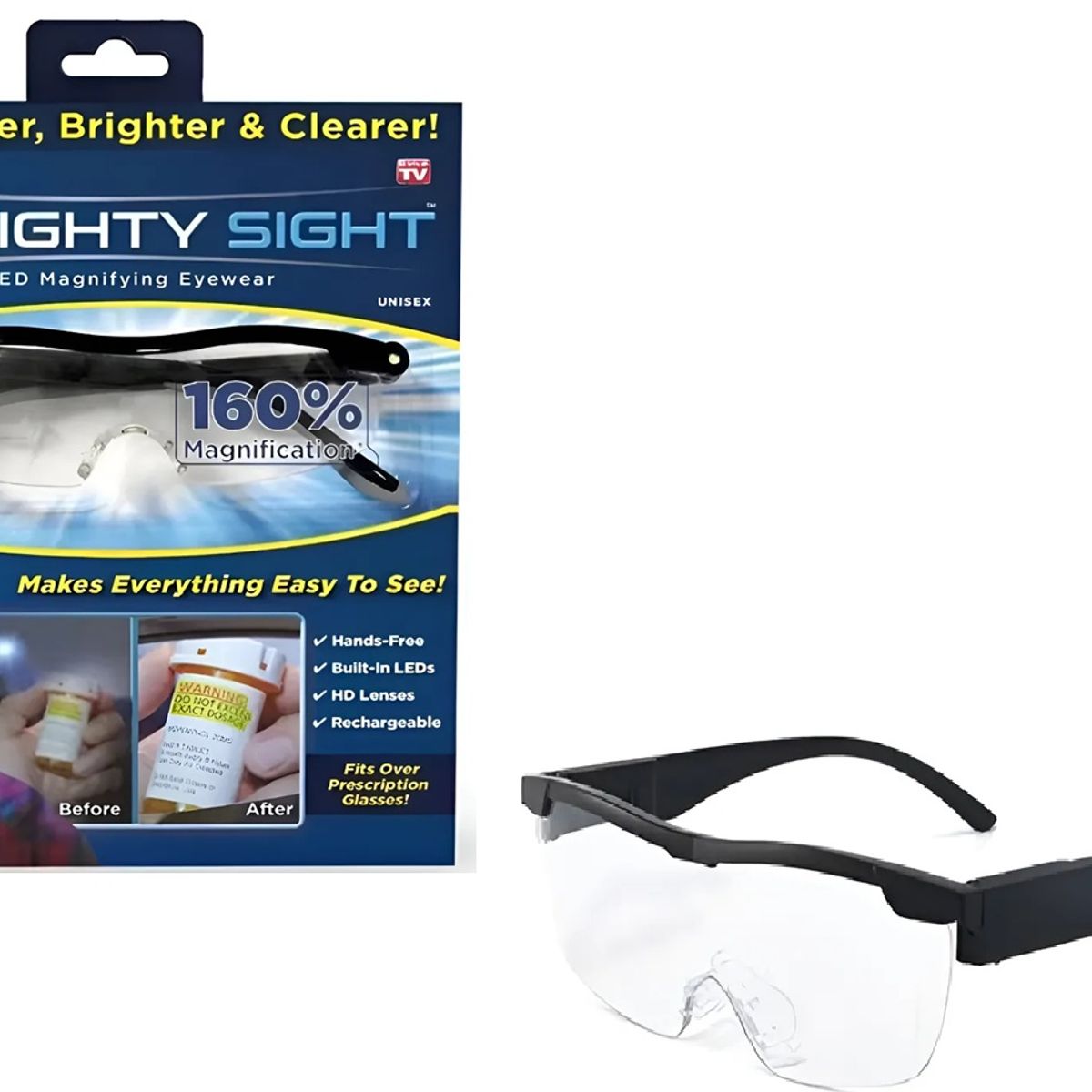 GENERICO Lentes Lupa Gafas Con Aumento Linterna Led Visor Relojeria ...