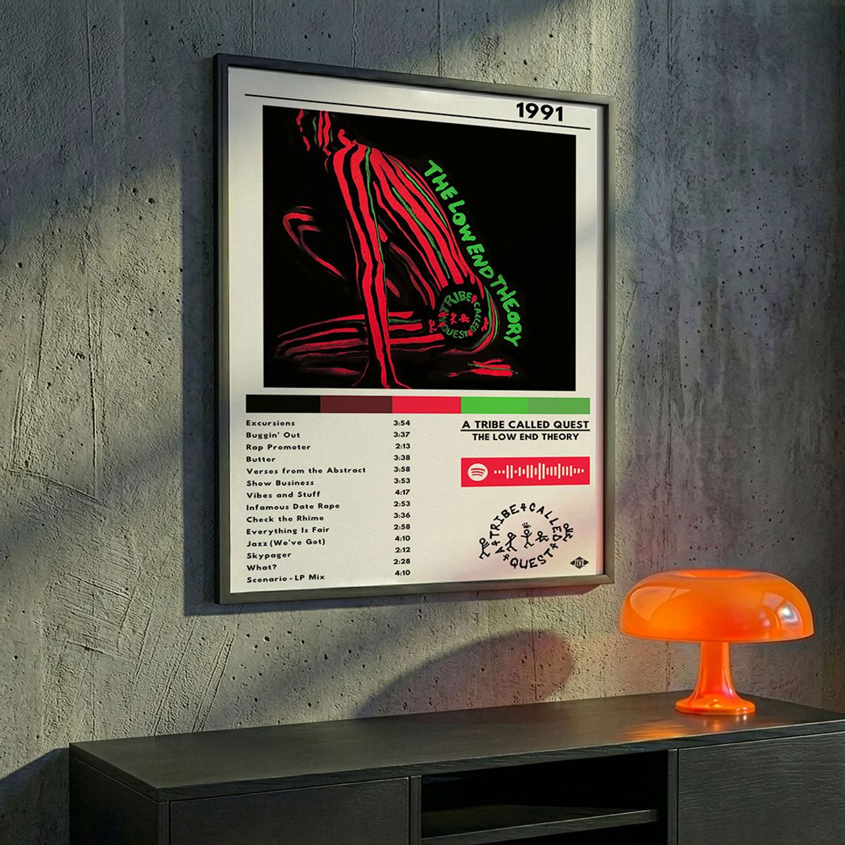 GENERICO Cuadro A Tribe Called Quest - The Low End Theory | falabella.com