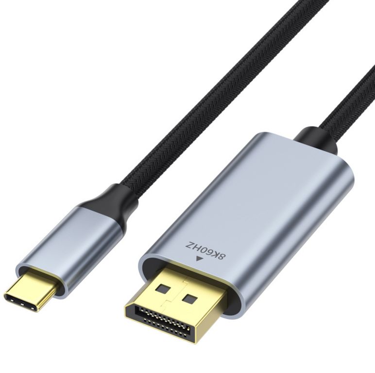 KINDA NICE Cable Adaptador USB-C a DisplayPort 1.4 de 2m Soporta 8K ...