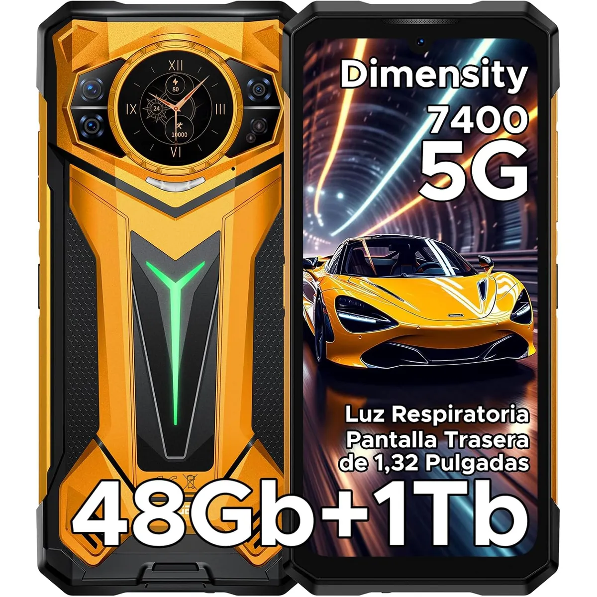 DOOGEE DOOGEE S200 Ultra 5G Celular 48GB+1TB 11000mAh 100MP Android 15 ...