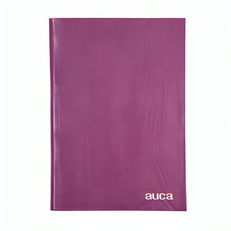 AUCA Pack 4 Archivador Plastificado con Gusano Morado Auca | falabella.com