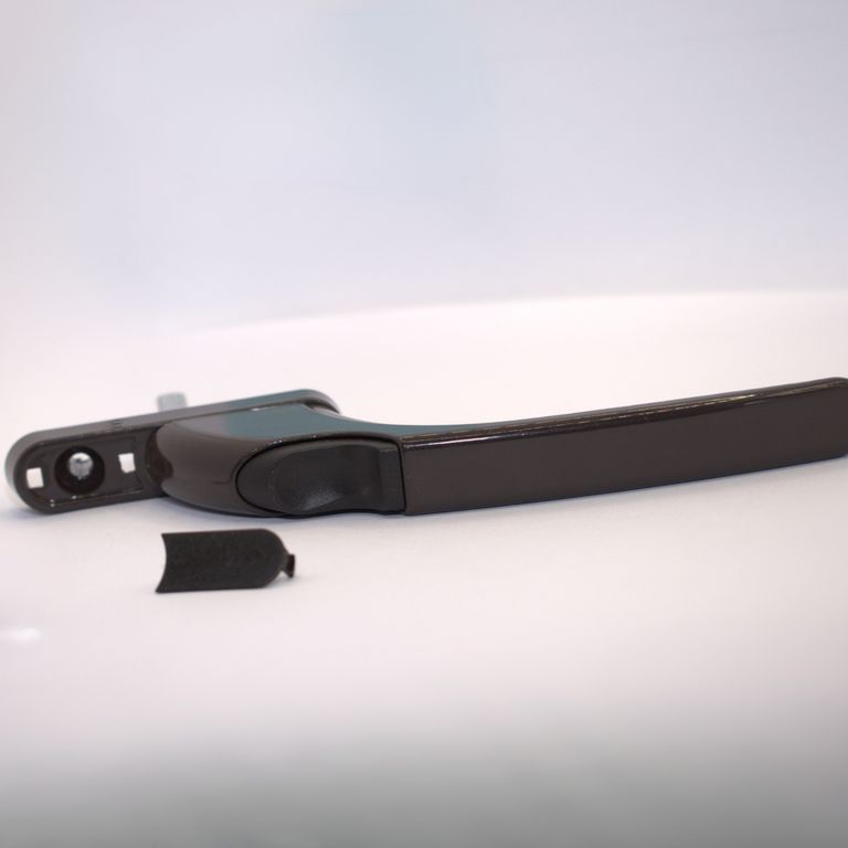Manilla Tirador Cremona Angosta Ventana PVC y Aluminio | Sodimac Chile