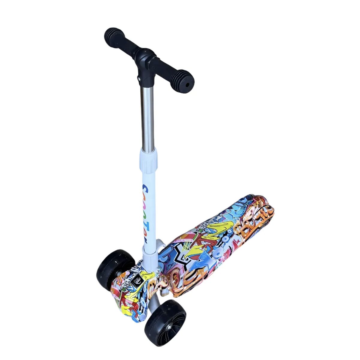 OKAY Scooter Monopatin De Pie Diseño Gusano Con Luces Y Música ...