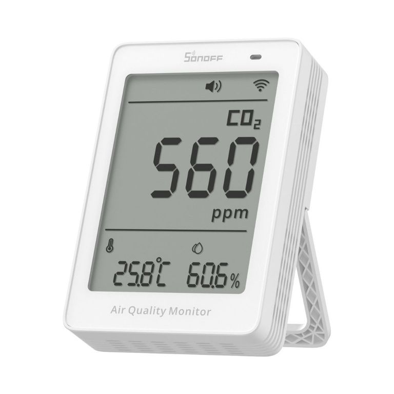 SONOFF Monitor de Calidad del Aire CO2 WiFi Matter Sonoff AirGuard ...