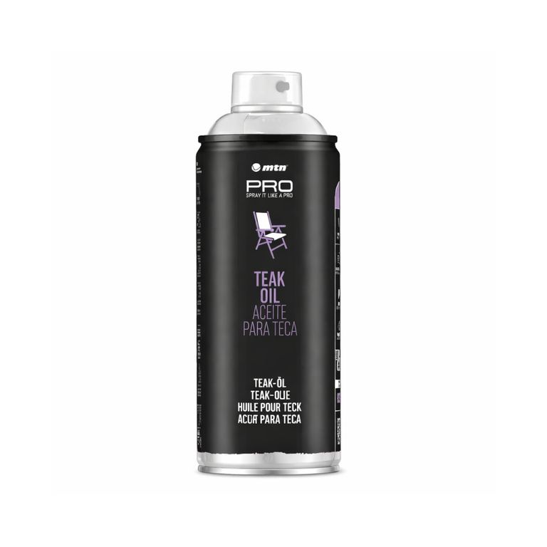 MONTANA COLORS Aceite de Teca Spray 400ml Brillante Incoloro ...