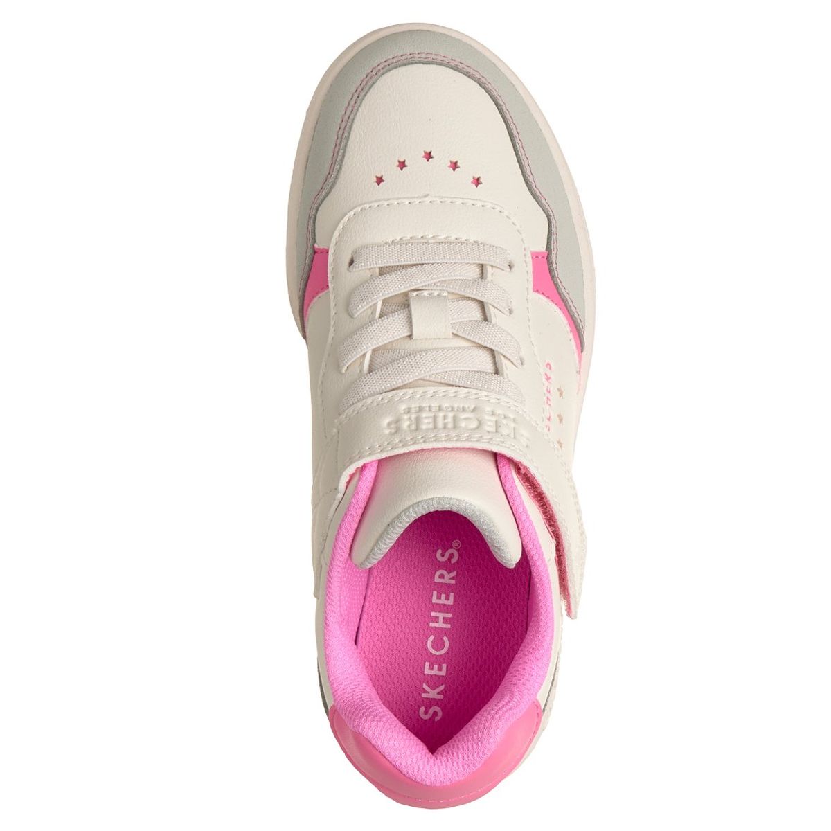 SKECHERS Zapatillas Niña Quick Street Star Charm Beige Skechers ...