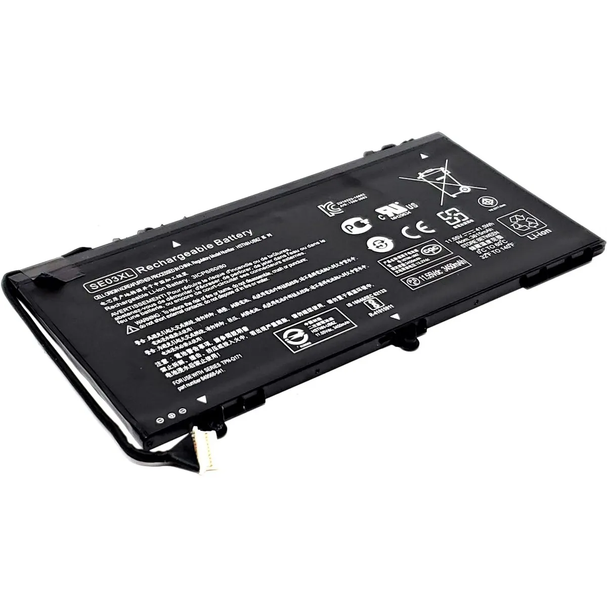 HP Batería 3C 41Wh 3.61Ah Lithium-ion SE03XL | Falabella Chile