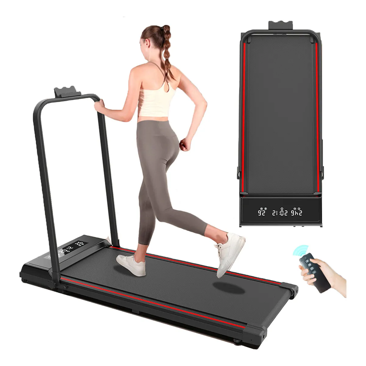 EVERSO Trotadora Electrica 10kmh 15hp Walking Fitness Caminadora ...