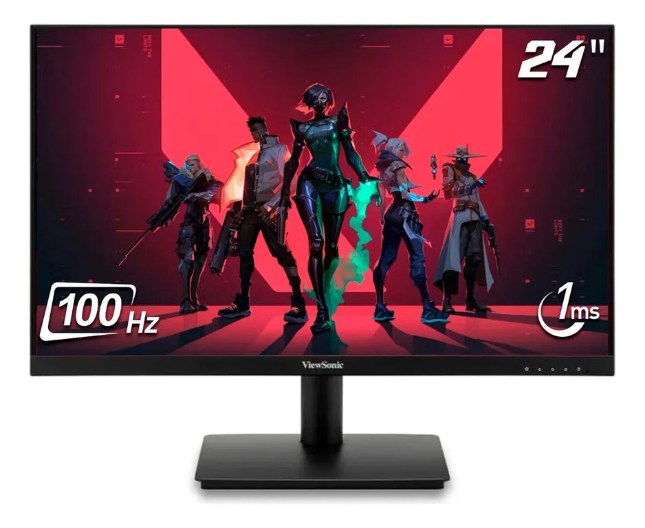 VIEWSONIC Monitor Viewsonic Fhd De 24 Pulgadas 1080p 100hz 1ms Va240-h ...