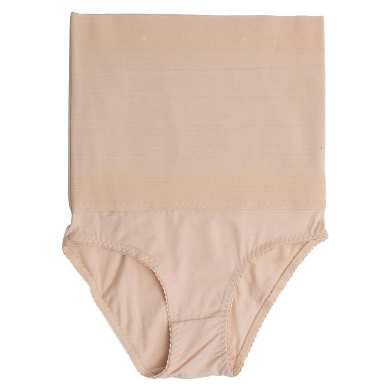 LATINA Calzón Faja Algodón Control Abdomen Cintura Beige | falabella.com
