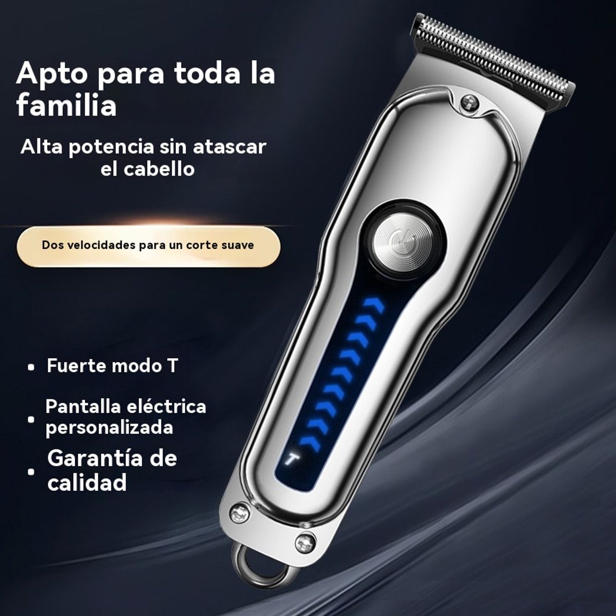 GIOIO Cortapelo de Carga Rápida para Estilo Fade y Diseño en Casa ...