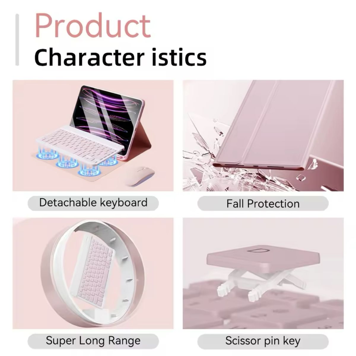 TECNOPALACE Funda Con Teclado Premium Para Honor Pad V7 Pro / V8 2023 ...