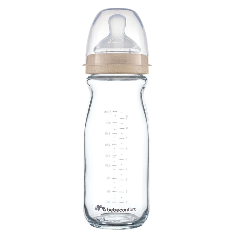 BEBE CONFORT Mamadera Physio Aircare Vidrio 270ml Bebé Confort ...