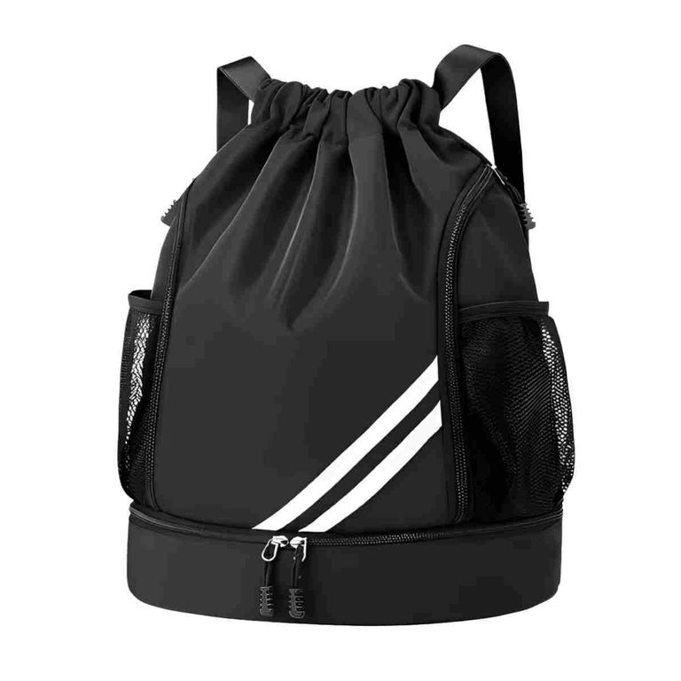 GENERICO ochila De Baloncesto Bolso Con Cordón Bolsa De Equitación ...
