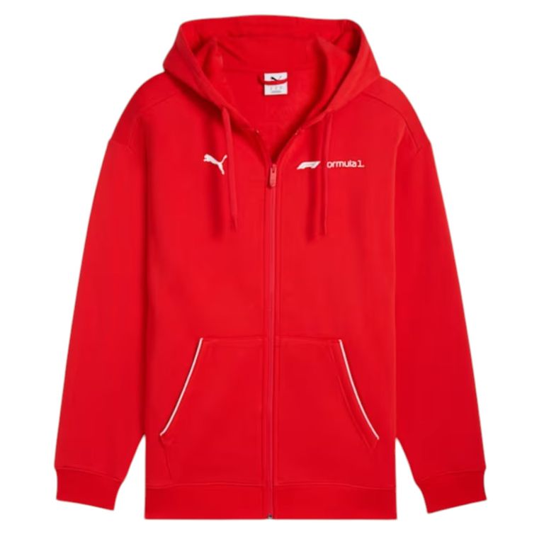 PUMA Poleron PUMA Formula 1 ESS Relaxed Logo Oficial 2026 Rojo ...