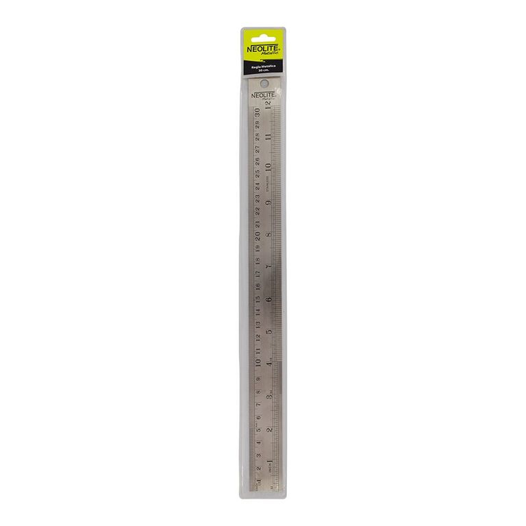 NEOLITE Regla Metálica 30 cm. 12 Ud | Falabella Chile
