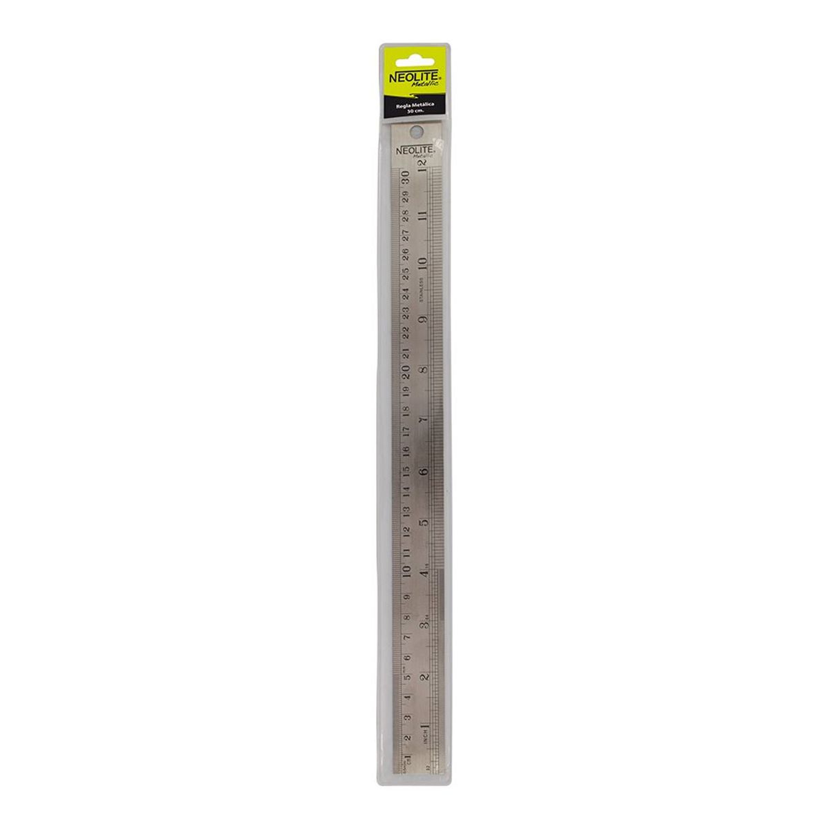 NEOLITE Regla Metálica 30 cm. 12 Ud | Falabella Chile