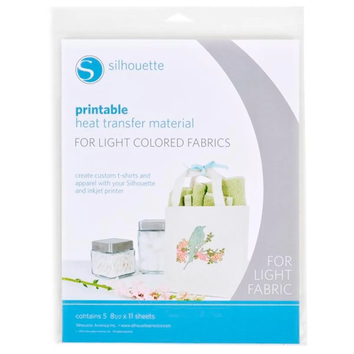 SILHOUETTE Material Termotransferible Telas Claras Silhouette ...