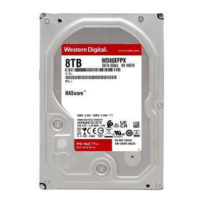 Western Digital Disco Duro Interno Wd Red Plus 8Tb 5640 Rpm