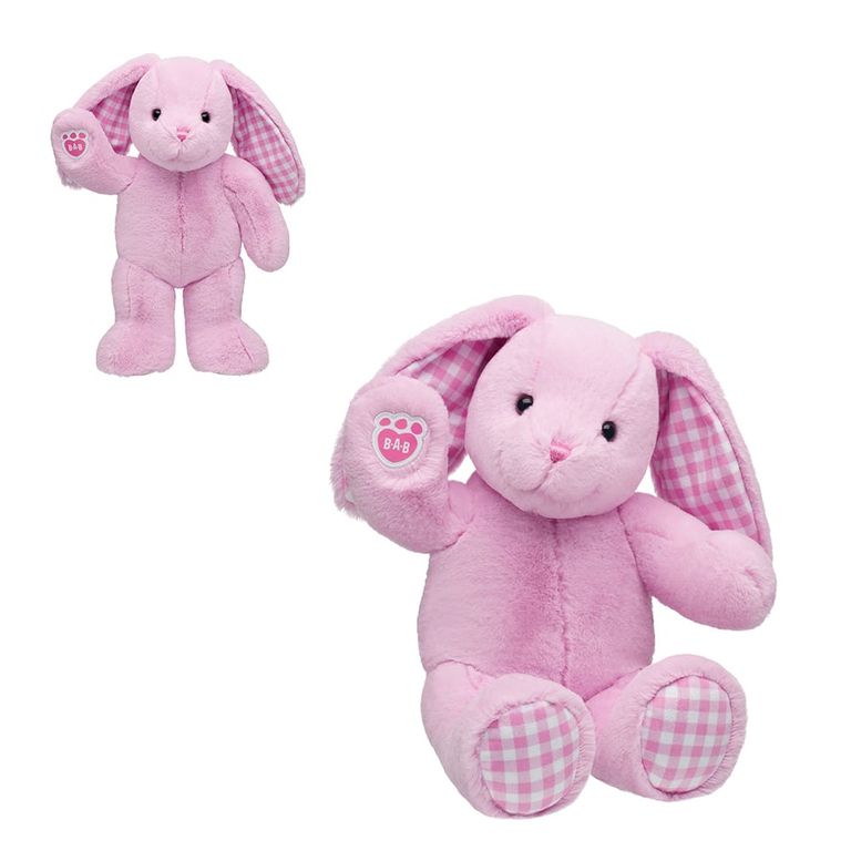 BUILD A BEAR PELUCHE PAWLETTE OREJAS CUADRILLE ROSA BUILD-A-BEAR ...