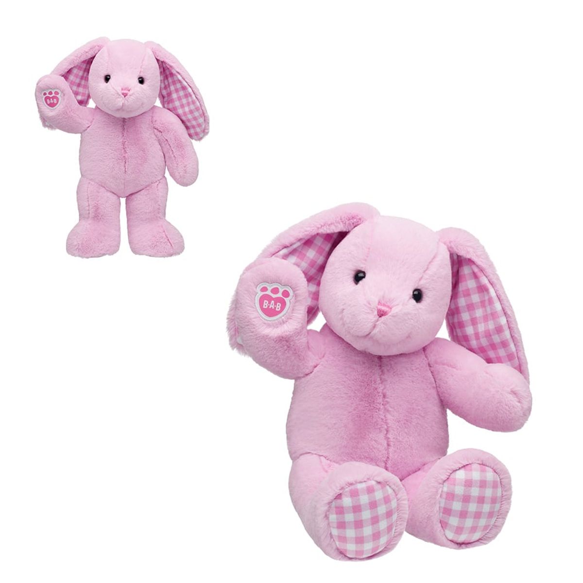 BUILD A BEAR PELUCHE PAWLETTE OREJAS CUADRILLE ROSA BUILD-A-BEAR ...
