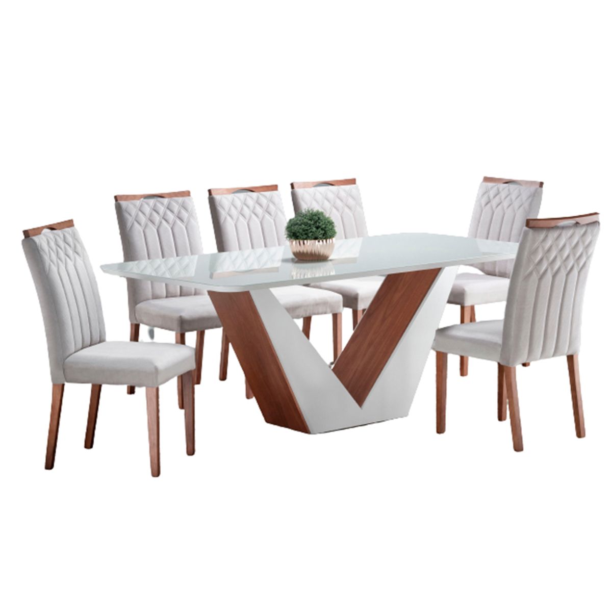 GENERICO Comedor Dalia con 6 sillas Lia | Falabella Chile