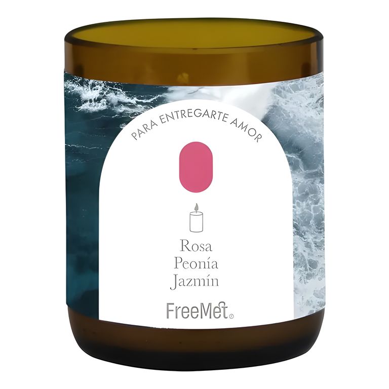 GENERICO Vela aromática soya jazmín rosa ámbar 3 | Falabella Chile