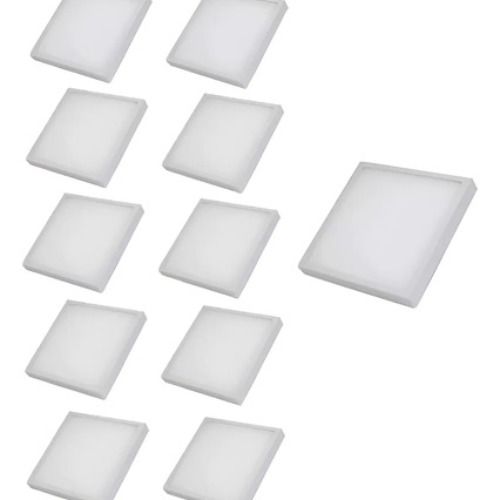 GENERICO Pack10 Foco Led Panel Cuadrado Sobrepuesto 18w Luzfria ...