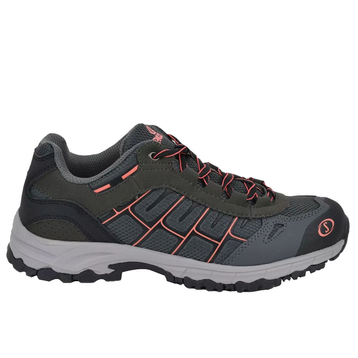 SPALDING Zapatilla Outdoor Mujer Spalding Caña Baja ZFO3002 Gris ...